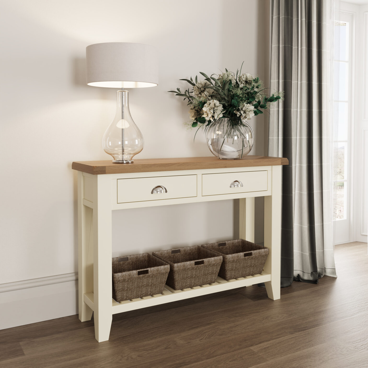 Oak Console Tables | Free Delivery & Returns | Oak World