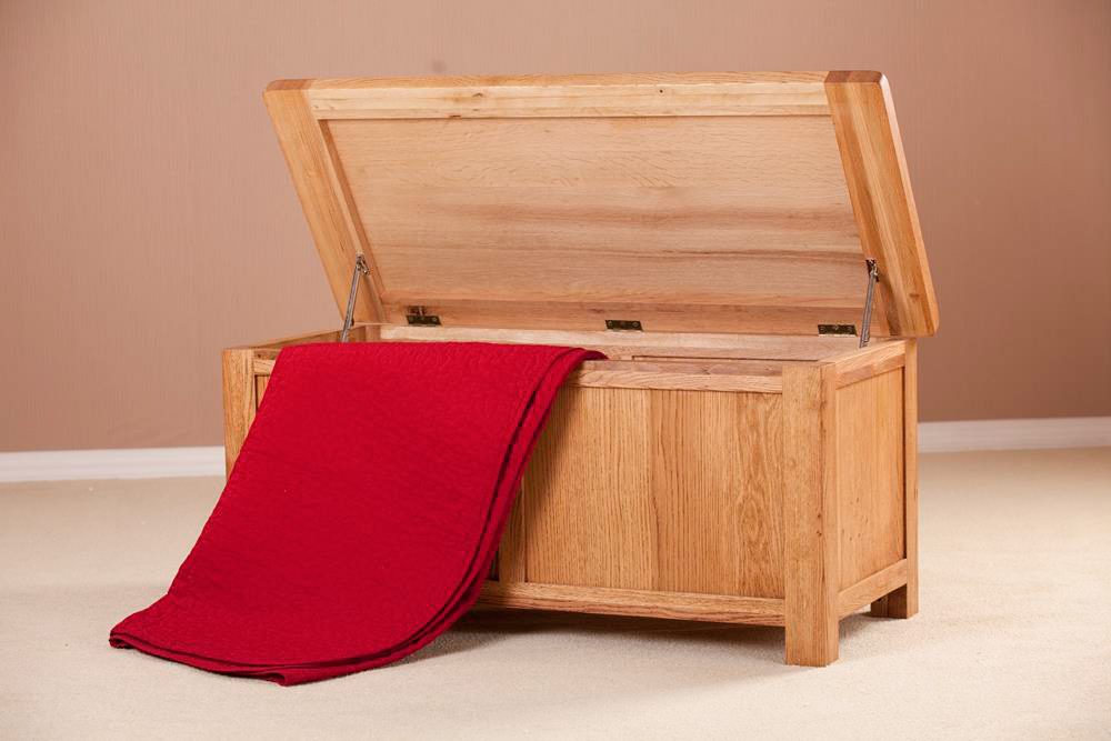 Oak Blanket Boxes | Wooden & Painted Blanket Boxes | Oak World