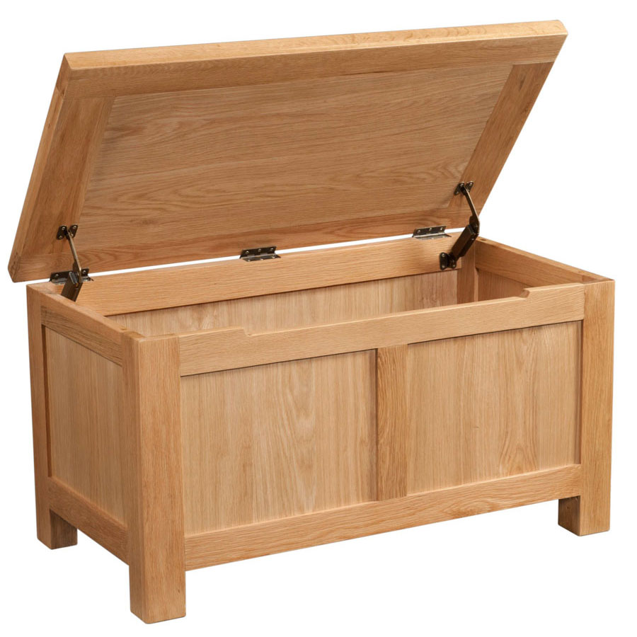 Oak Blanket Boxes | Wooden & Painted Blanket Boxes | Oak World