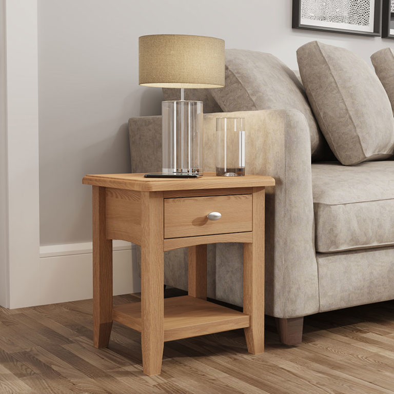 Oak Lamp Tables | Free Delivery & Returns | Oak World