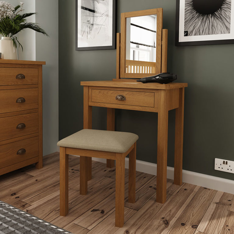 Oak Dressing Tables | Free Delivery & Returns | Oak World