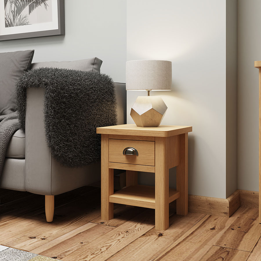 Oak Lamp Tables | Free Delivery & Returns | Oak World