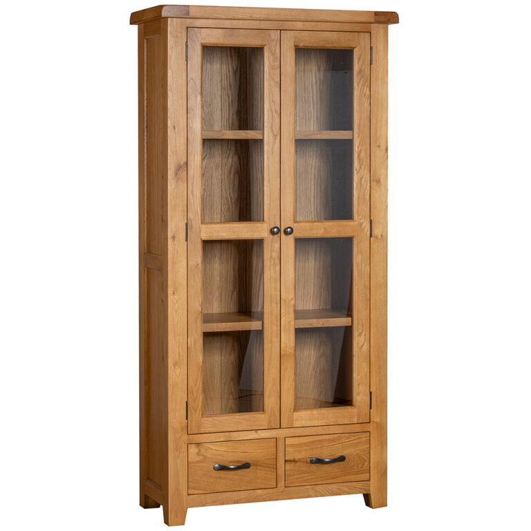 Oak Display Cabinets | Free Delivery and Returns | Oak World