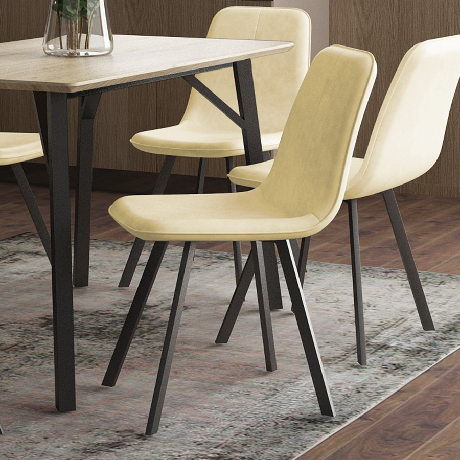 Delta Contemporary 4ft Dining Table | Free Delivery & Returns