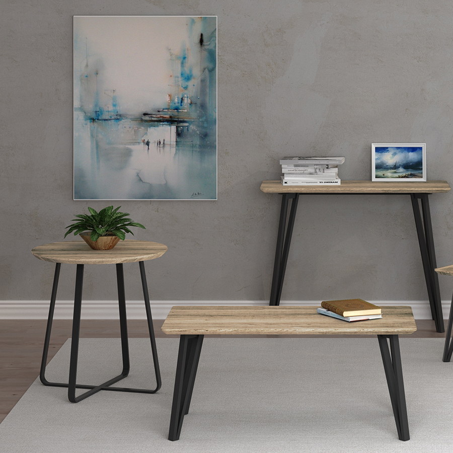 Delta Contemporary Round Side Table | Free Delivery & Returns