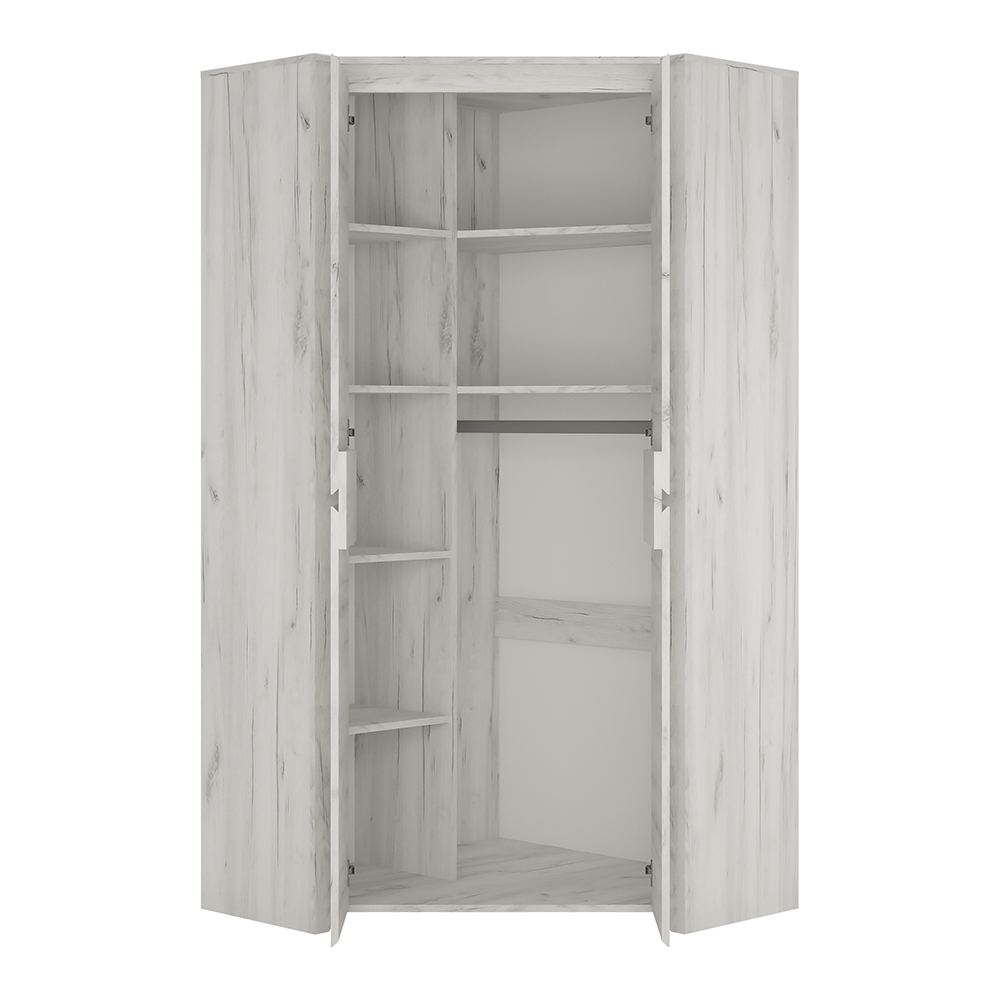 Fiji Corner Fitted Wardrobe Flat Pack Furniture
