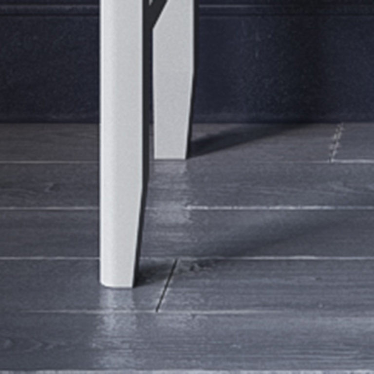 Stornoway Grey Bedside Table | Assembled | Oak World