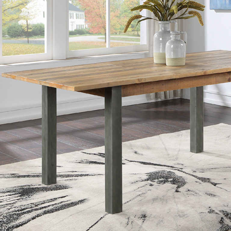 Harlequin Reclaimed Extending Dining Table | Oak World