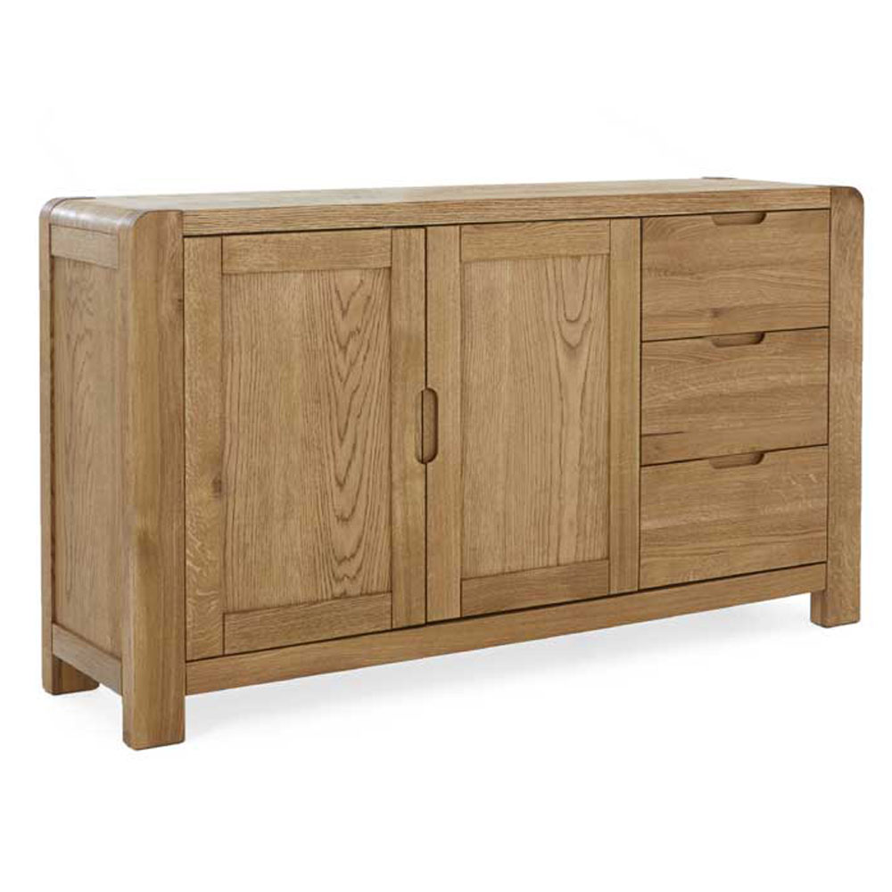 Kalmar Oak Large Sideboard | Oak World