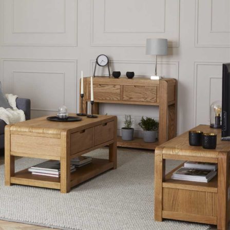 Kalmar Oak Small Sideboard | Oak World
