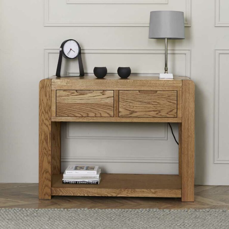 Oak Console Tables | Free Delivery & Returns | Oak World