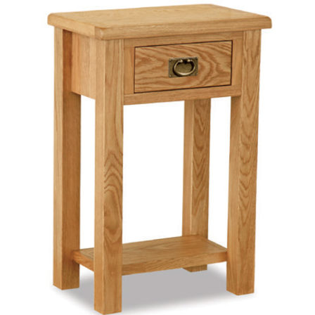Belmont Oak Telephone Table | Oak World