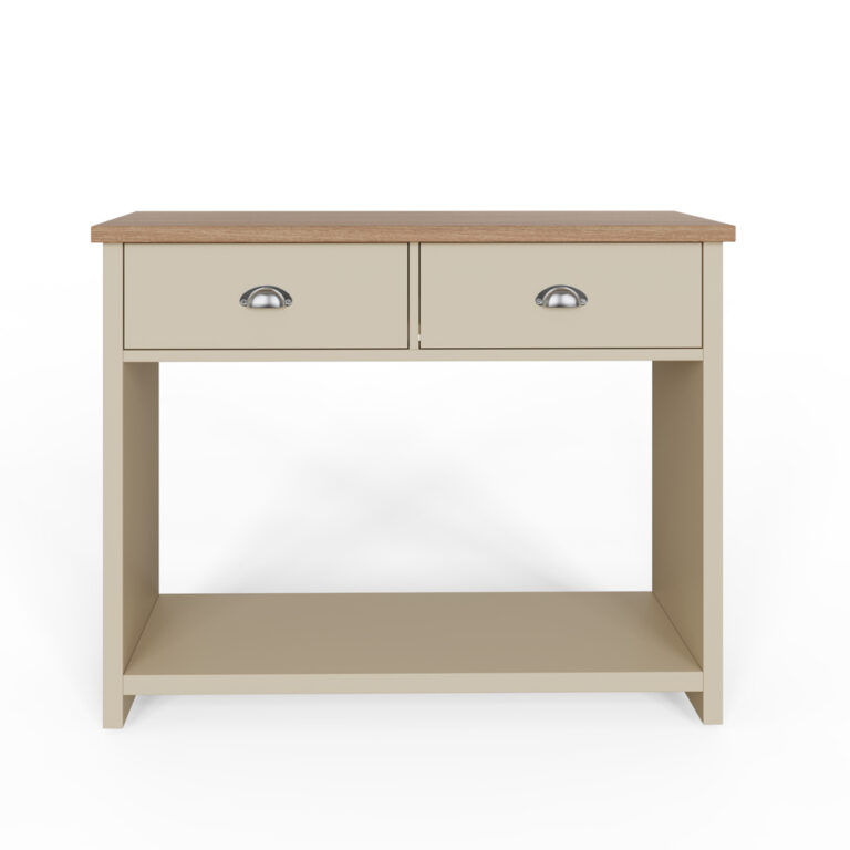 Fife Cream Console Table | Cream | Oak World