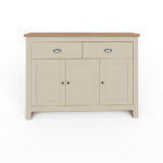Fife Cream Large Sideboard | Cream | Oak World