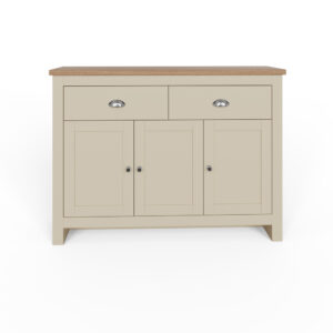 Fife Cream Large Sideboard | Cream | Oak World