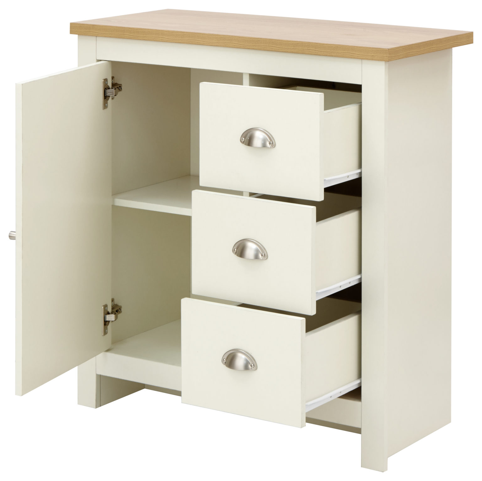 Fife Cream Multi Unit | Cream | Self Assembly | Oak World