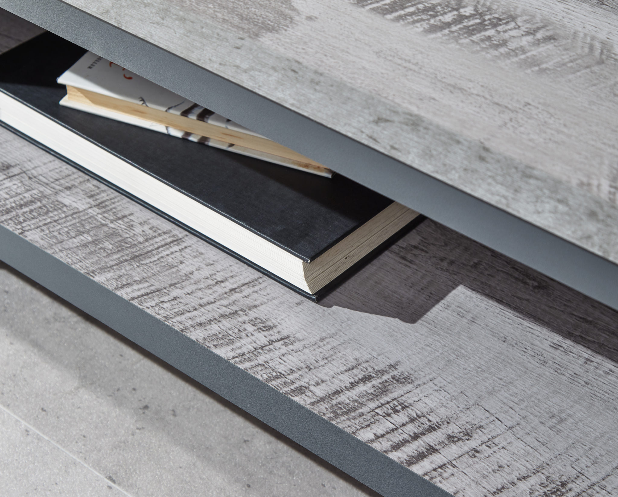 Fenway Simple Coffee Table | Grey | Oak World