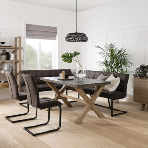 Brixton Oak Dining Table | Oak World