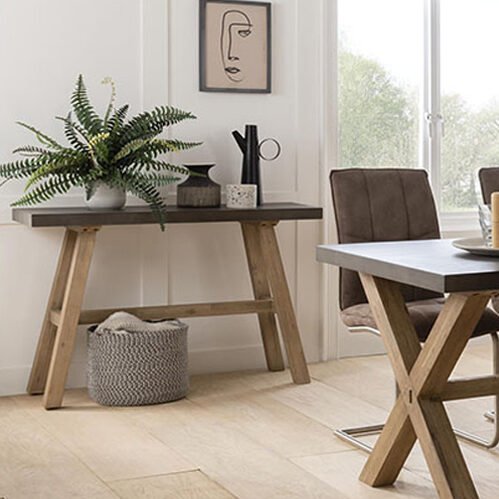 Brixton Oak Console Table | Oak World