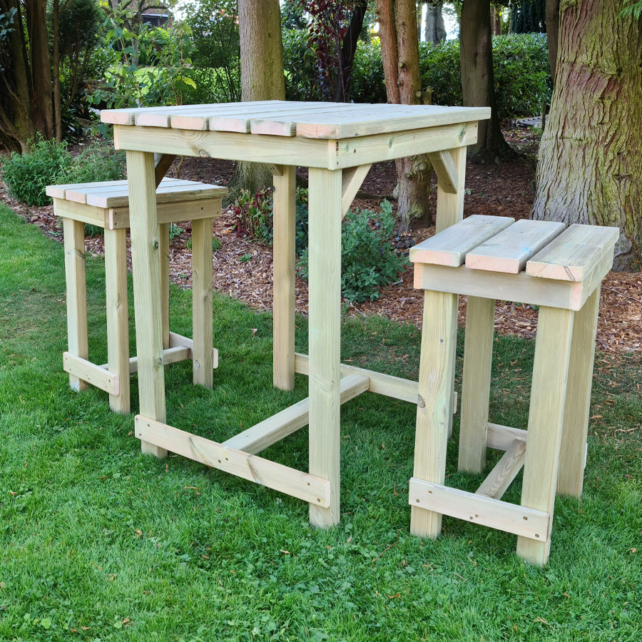 Timber Butcher Bar Set - Churnet Valley | Oak World