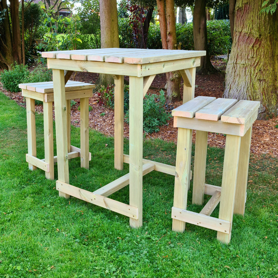 Timber Butcher Bar Set - Churnet Valley | Oak World