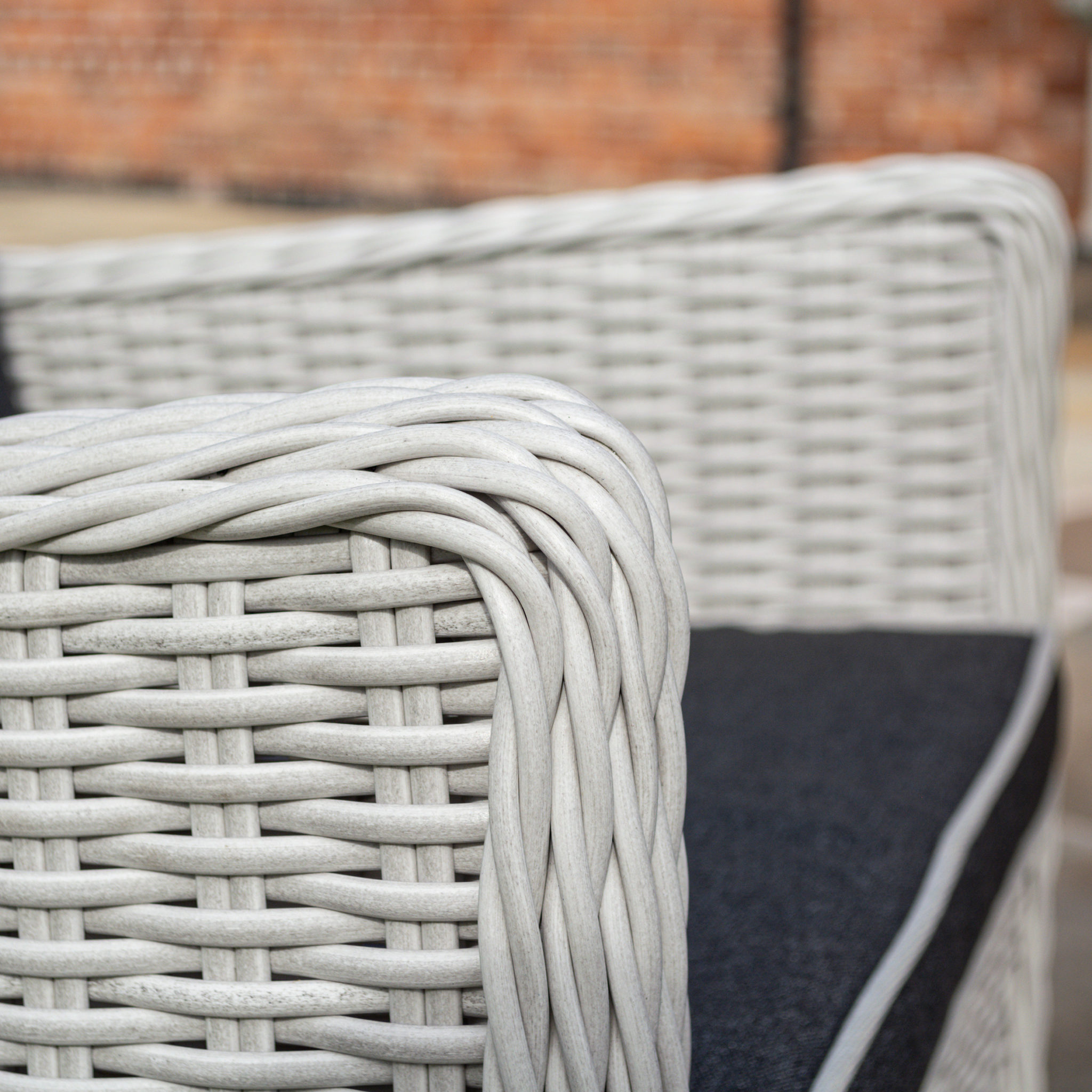 Rattan Bistro Set | Putty Grey - Oakworld Alfresco | Oak World
