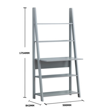 Grey ladder desk store