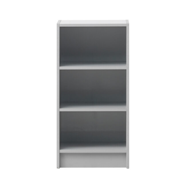 Colbrook Grey Small Narrow Bookcase | Grey | Oak World