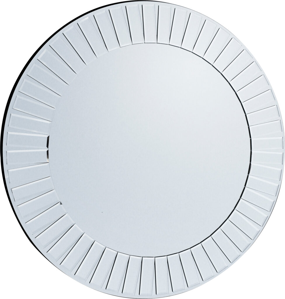 Reflections Large Round Mirror | Oak World