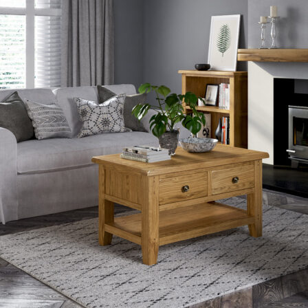 Penrith Oak Telephone Table | Oak World