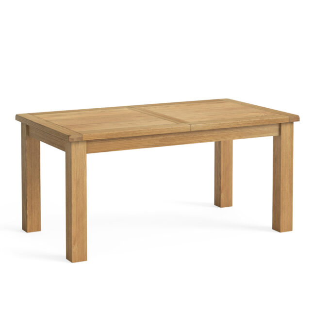 Penrith Oak Large Butterfly Extending Dining Table | Clearance | Oak World