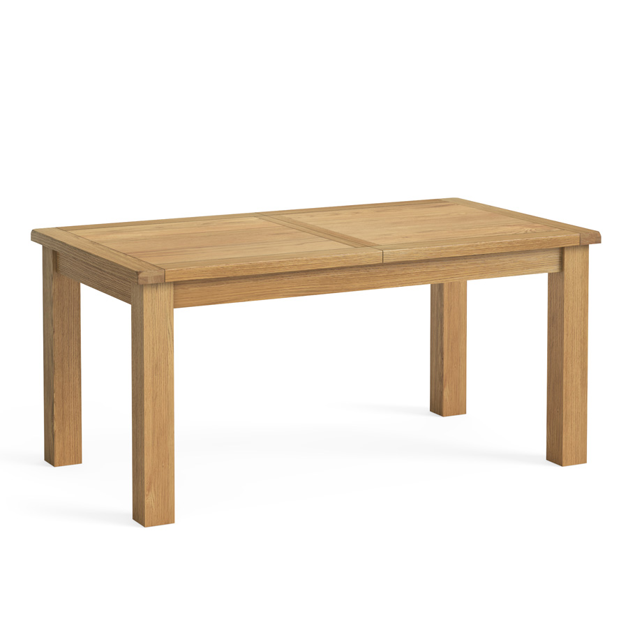 Penrith Oak Large Butterfly Extending Dining Table | Oak World