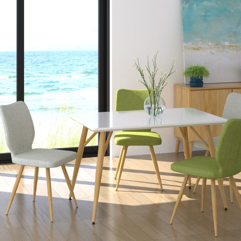 Collab Dining Table | White | Oak World