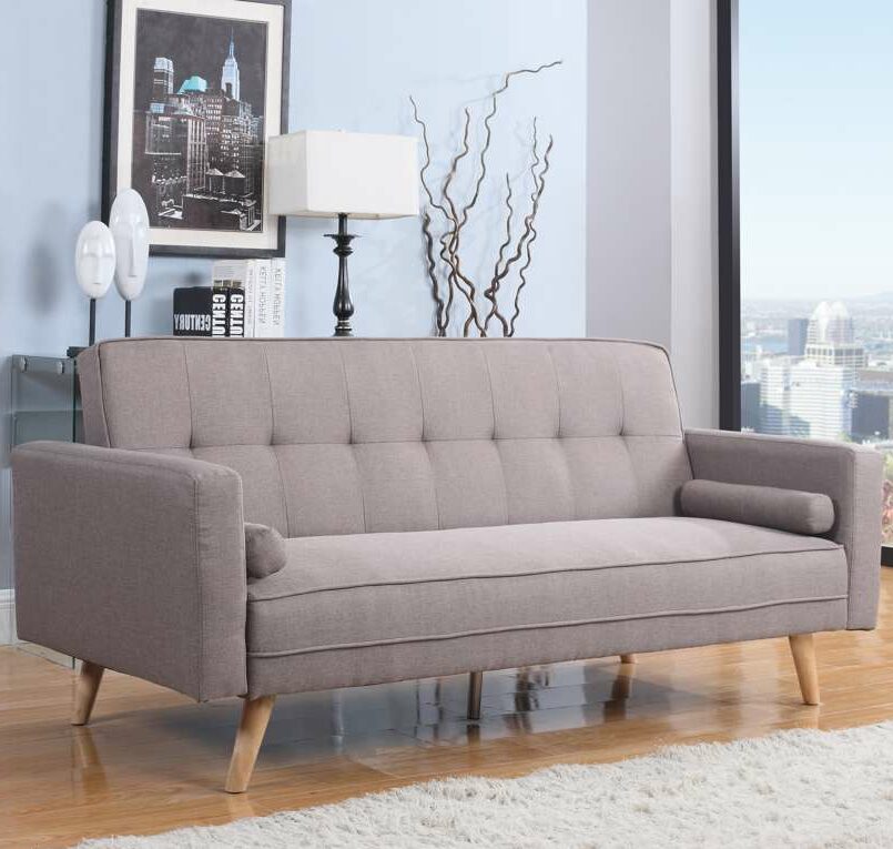 Ethan Large Sofa Bed | Grey | Oak World