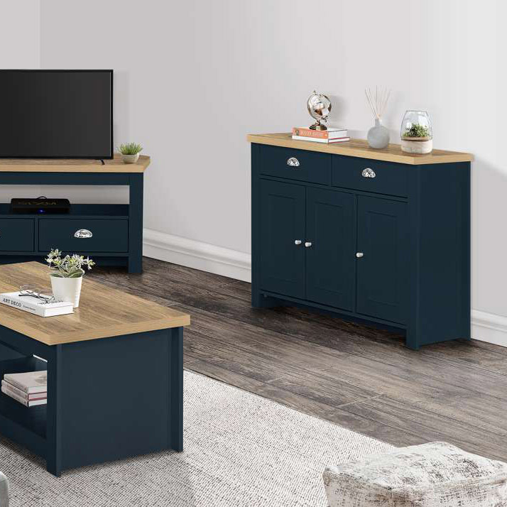 Blue Oak Sideboards | Large & Small Sideboards | Oak World