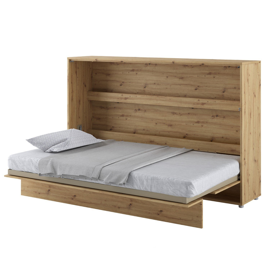 Horizontal Wall Bed Concept 120cm | Oak Artisan | Oak World