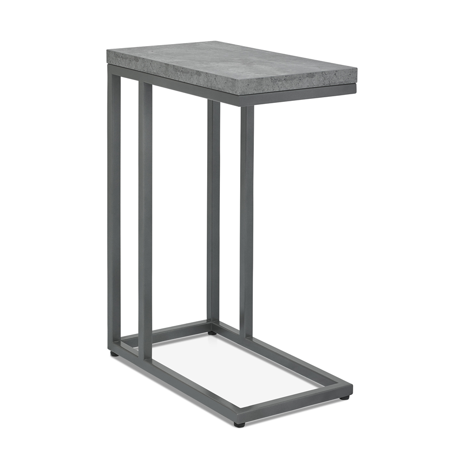 Padua Zinc & Dark Grey Console Table | Oak World