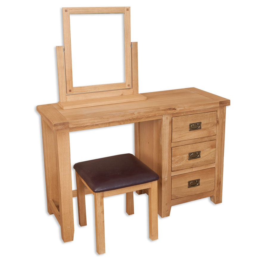 Norfolk Natural Oak Dressing Table | Oak World