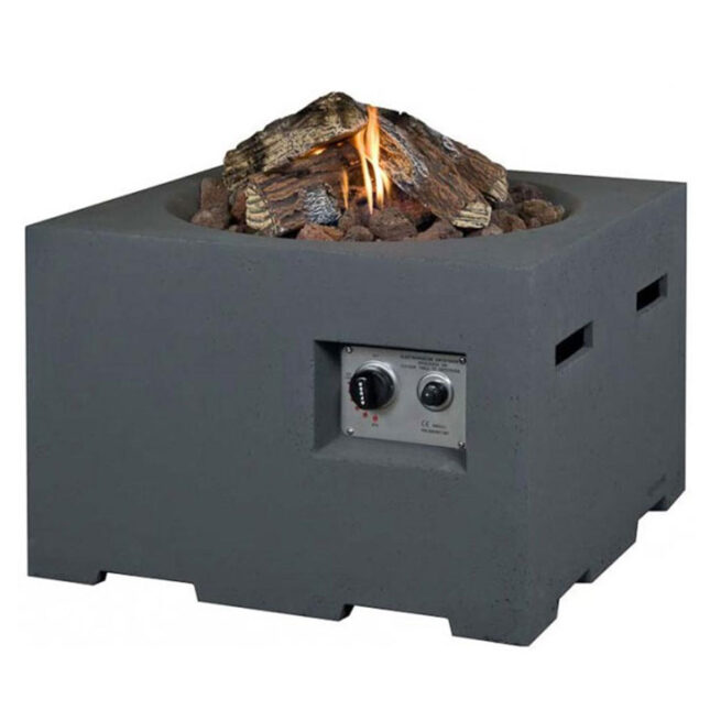 Square Cocoon | Grey | Oak World