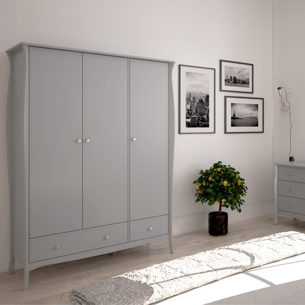 Grey Oak Wardrobes | Hardwood & Painted Wardrobes | Oak World