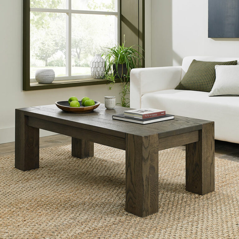 Watford Fumed Oak Coffee Table | Oak World