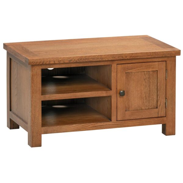 Wynyard Rustic Standard TV Unit | Oak World