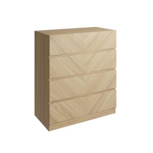 Phoenix 4 Drawer Chest | Euro Oak | Oak World