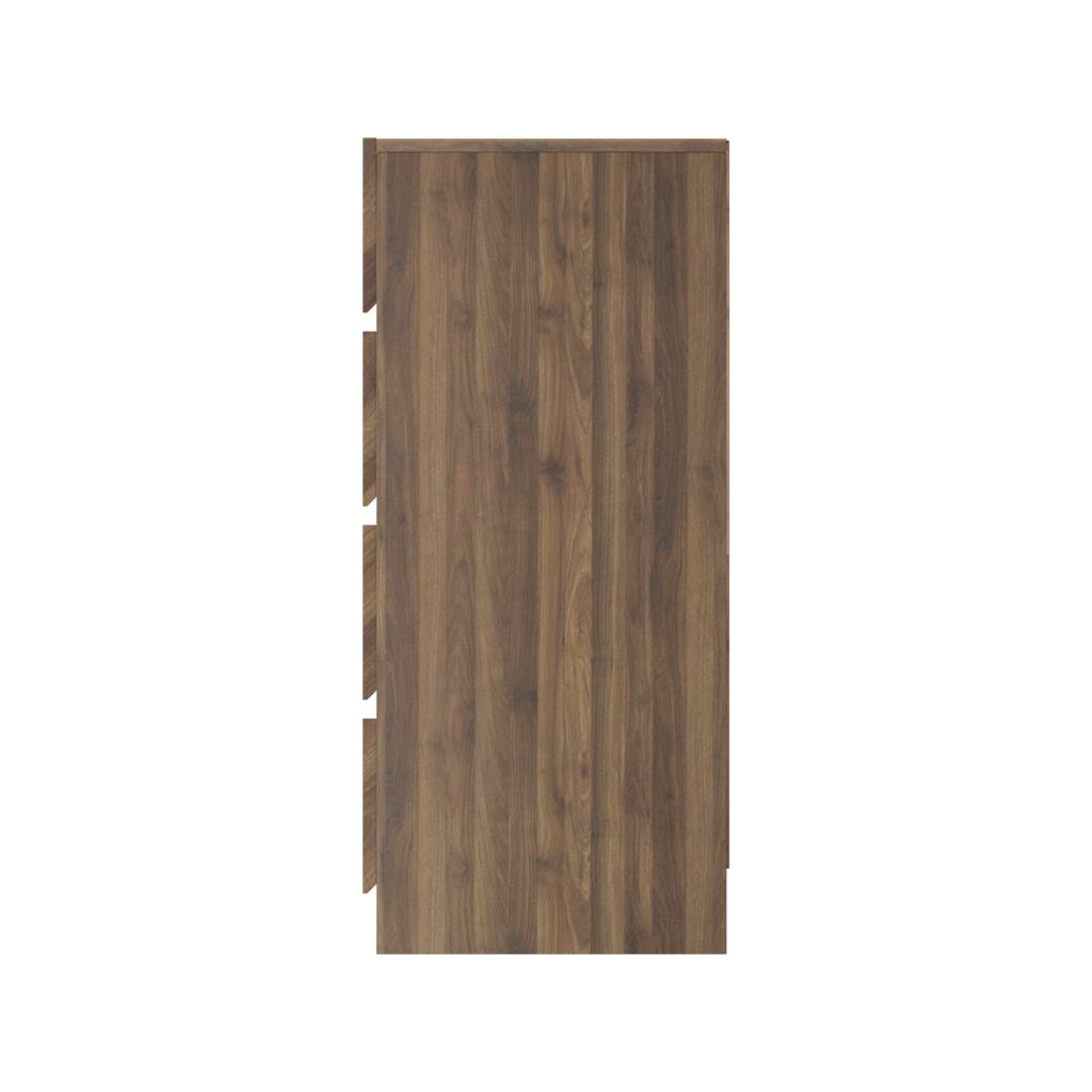 Phoenix 4 Drawer Chest | Royal Walnut | Self Assembly | Oak World