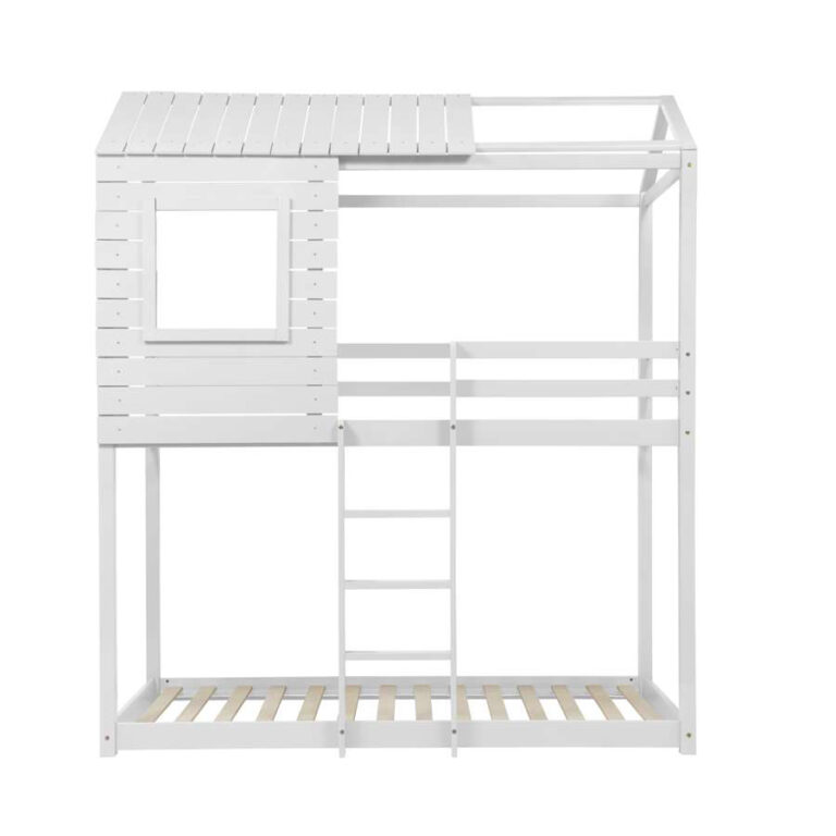 Adventure White Bunk Bed | Oak World