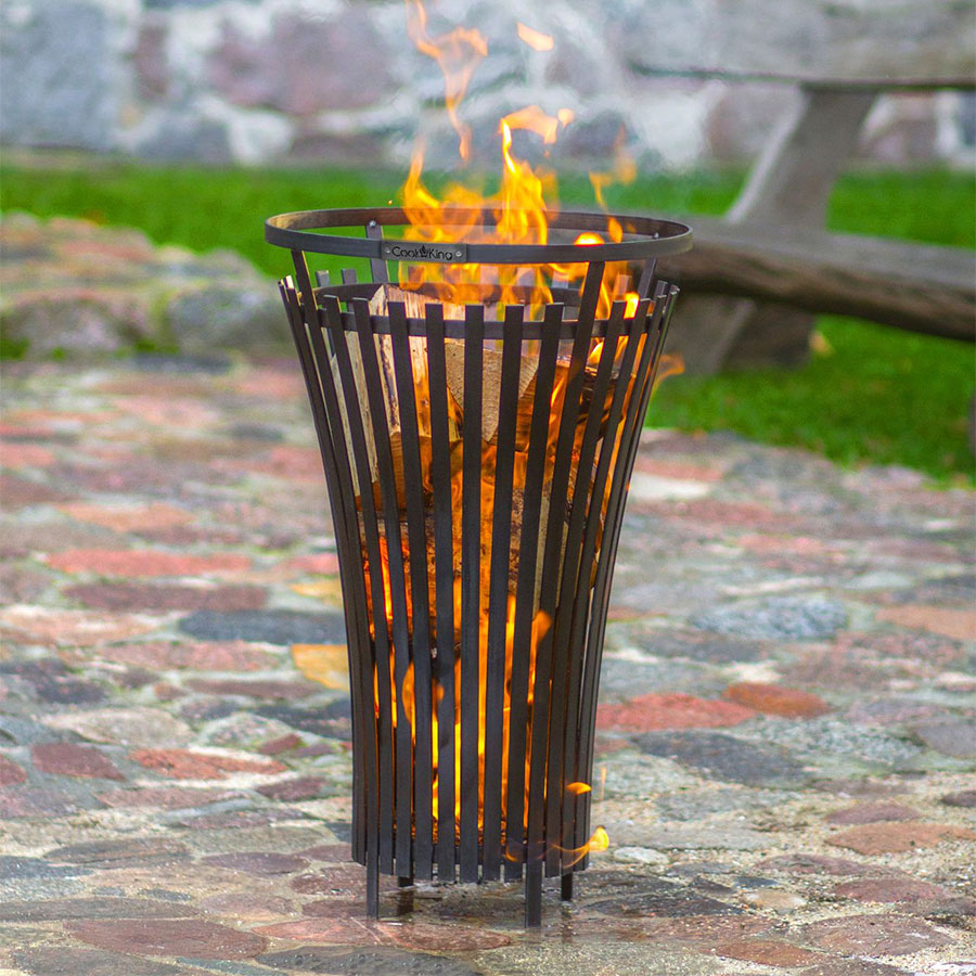 Flame Fire basket | Oak World