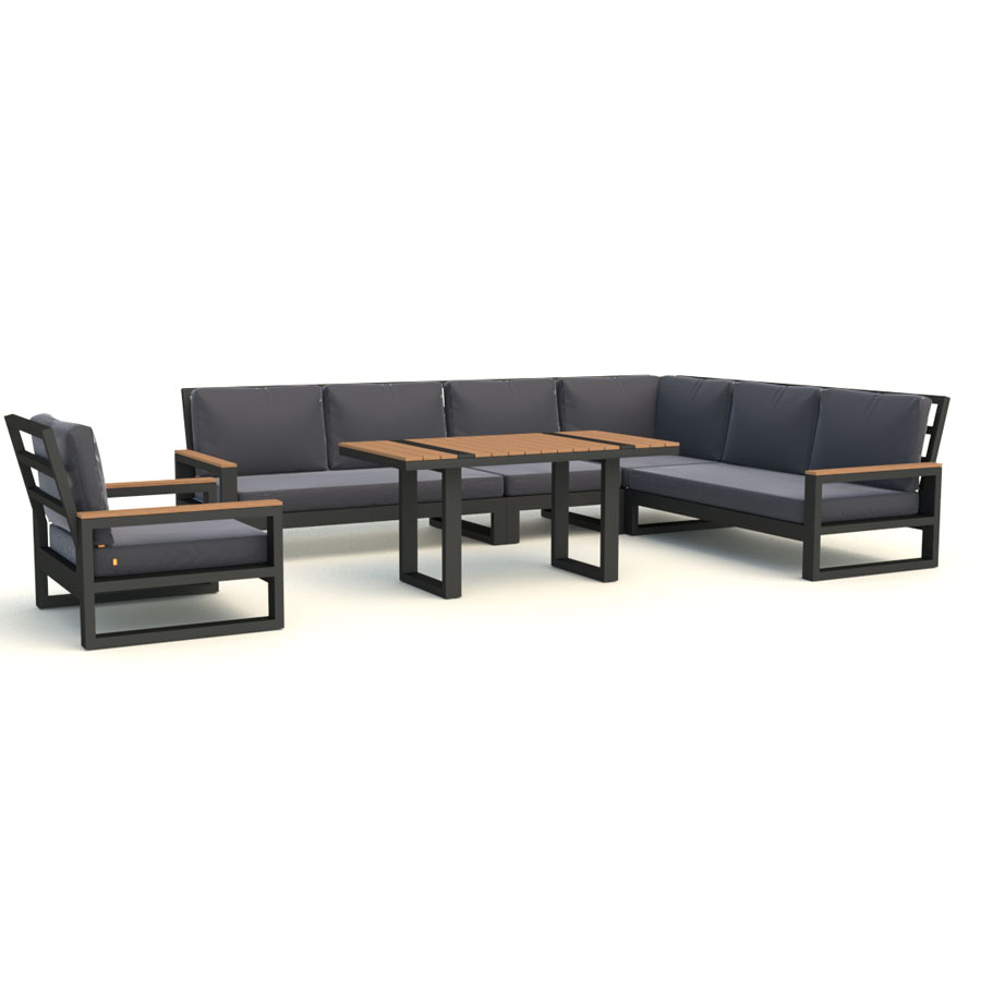 Soho High Back Corner | Oak World