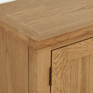 Ancroft Waxed Oak Medium TV Unit | Assembled | Oak World