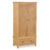 Ancroft Waxed Oak Gentlemans Wardrobe | Oak World