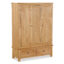 Ancroft Waxed Oak Triple Wardrobe | Oak World